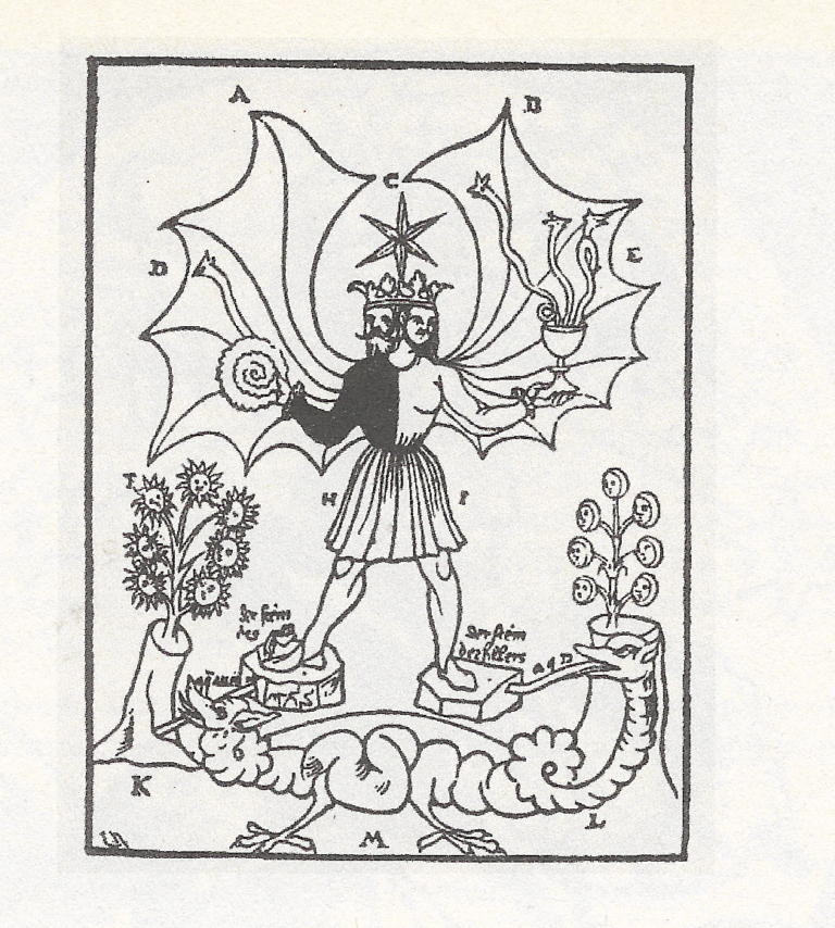 Rebis. Alchemiczny symbol Róża-Krzyża. | Strona Mirosława Dakowskiego